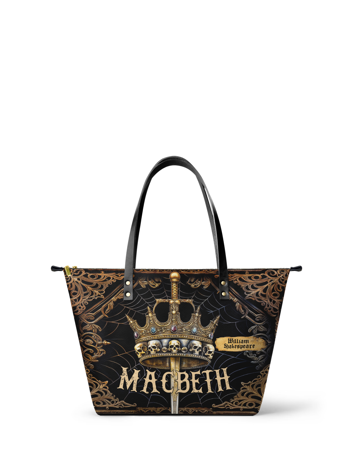 "Macbeth" Leather Tote Bag – Lettoria