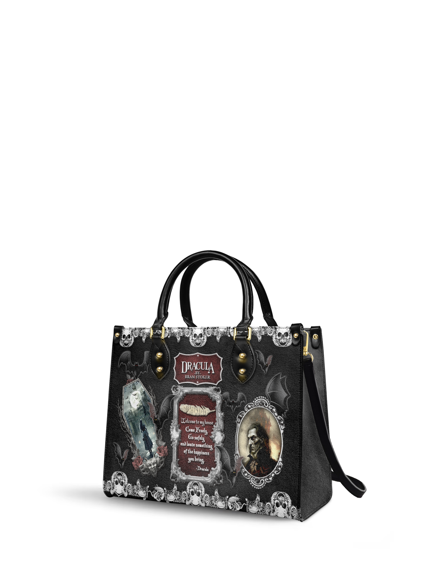 "The Dracula" Leather Handbag SANTA Deal – Lettoria